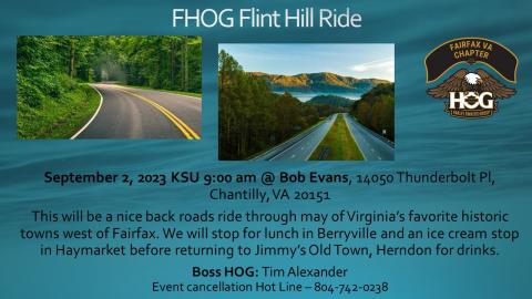 FHOG Flint Hill Ride 9:00am | Fairfax Chapter #5395 | Fairfax Virginia ...